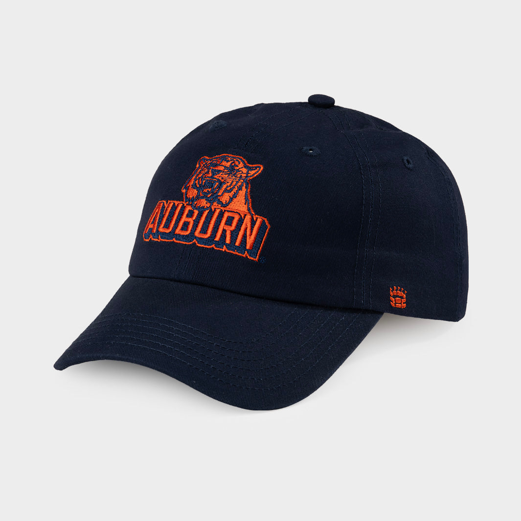 Auburn Retro Logo Roaring Tiger Dad Hat | Homefield