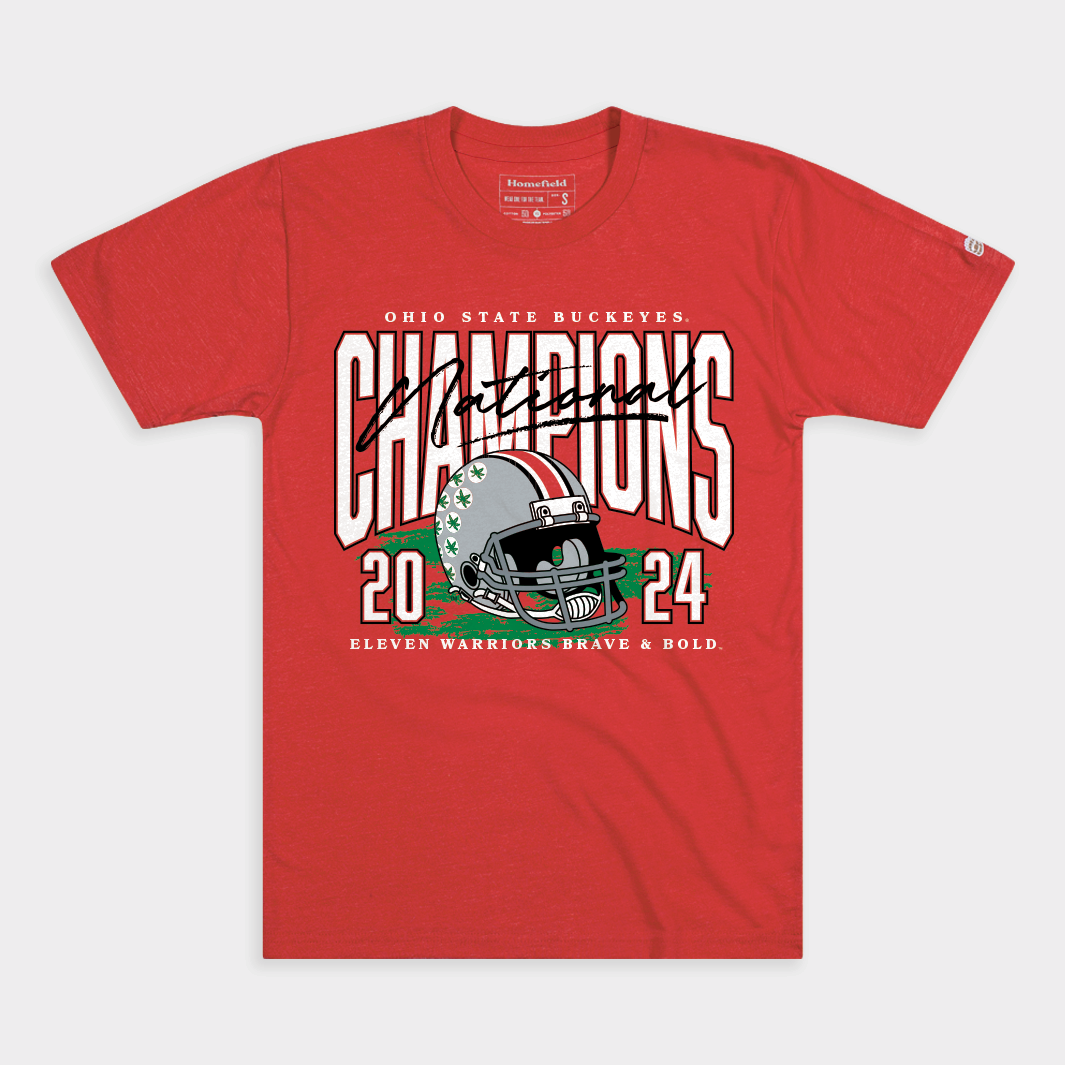 OSU Buckeyes "Brave and Bold" 2024 National Champs Tee | Homefield