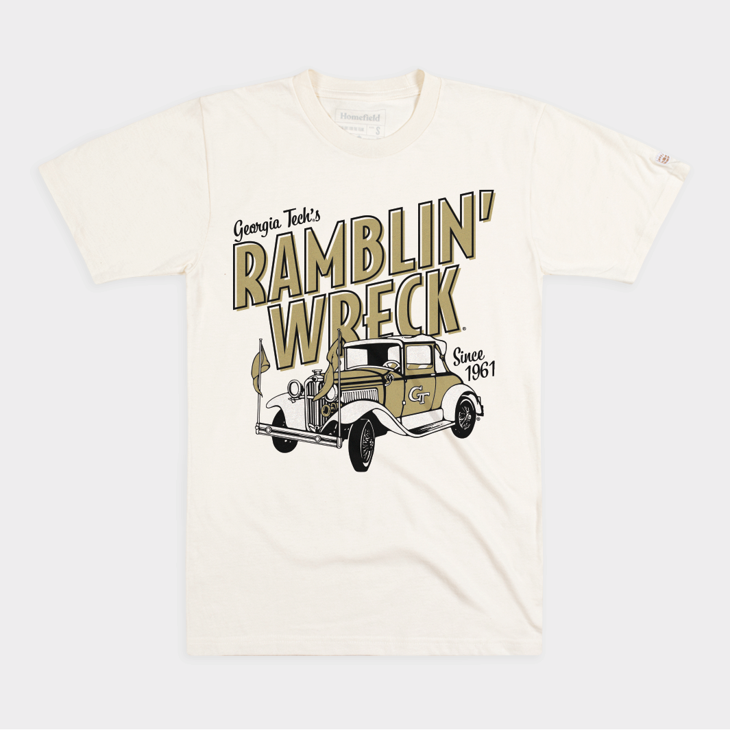 Georgia Tech Ramblin' Wreck Vintage Tee | Homefield