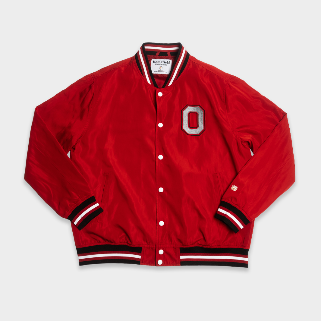 Ohio State Vintage Buckeyes Script Bomber Jacket | Homefield