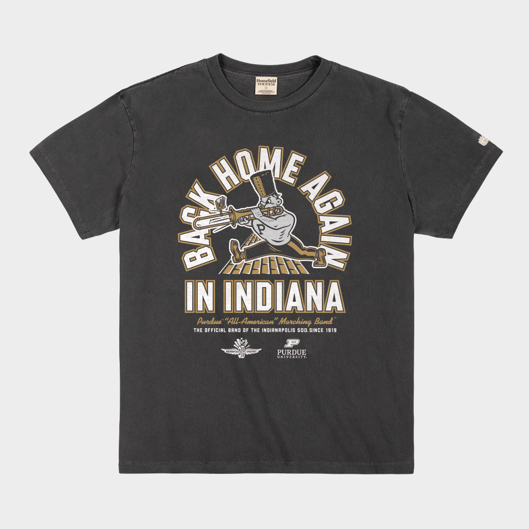 Purdue Marching Band IMS "Back Home Again" Heavyweight Tee | Homefield