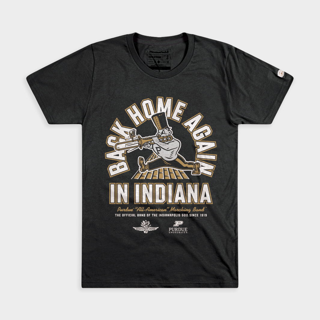 Purdue Marching Band IMS "Back Home Again" Tee | Homefield