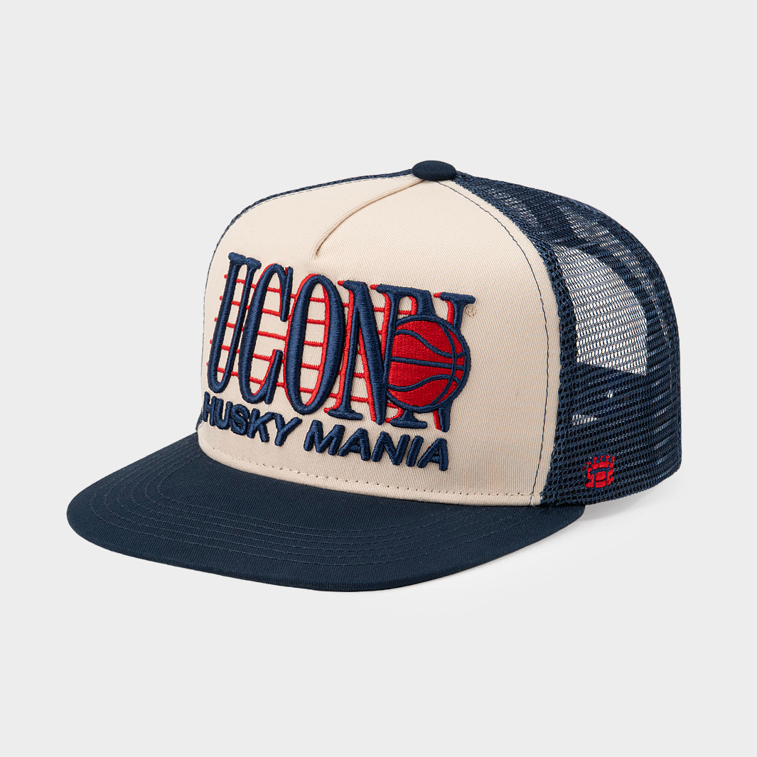 UConn Basketball "Husky Mania" 1980s Trucker | Homefield