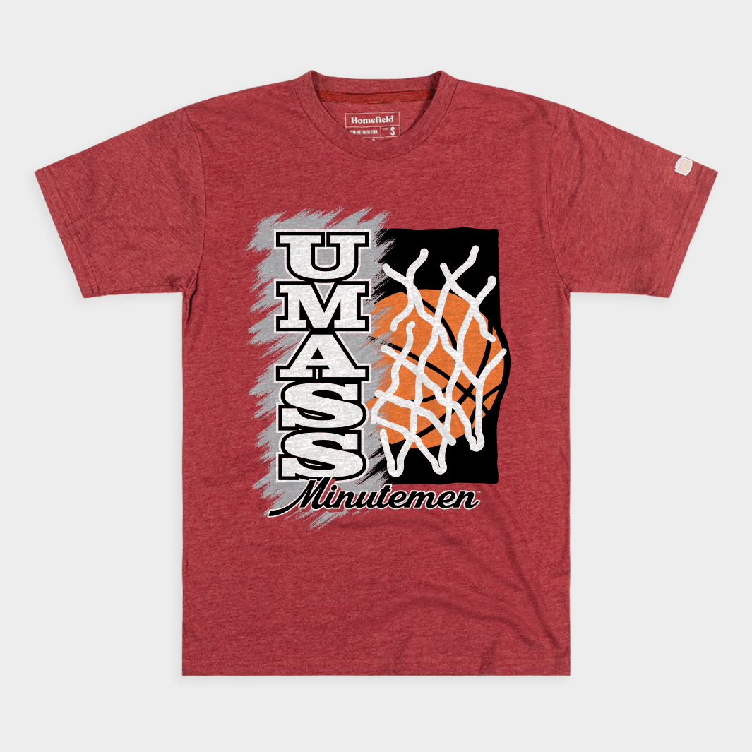UMass Minutemen Basketball Retro Tee | Homefield