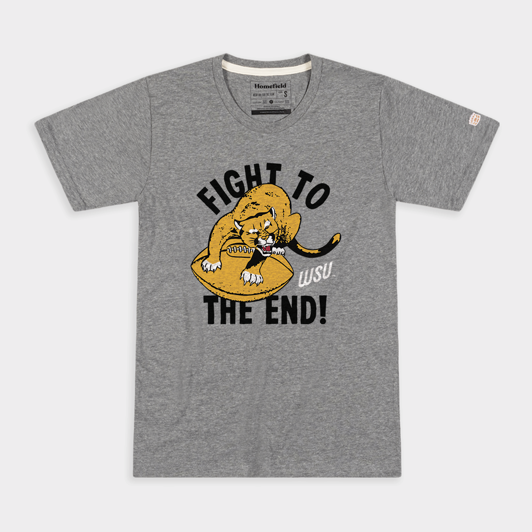 Fight to the End Vintage Wazzu Tee | Homefield