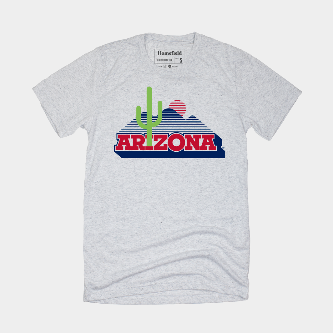 Retro Arizona Cactus Logo Tee | Homefield