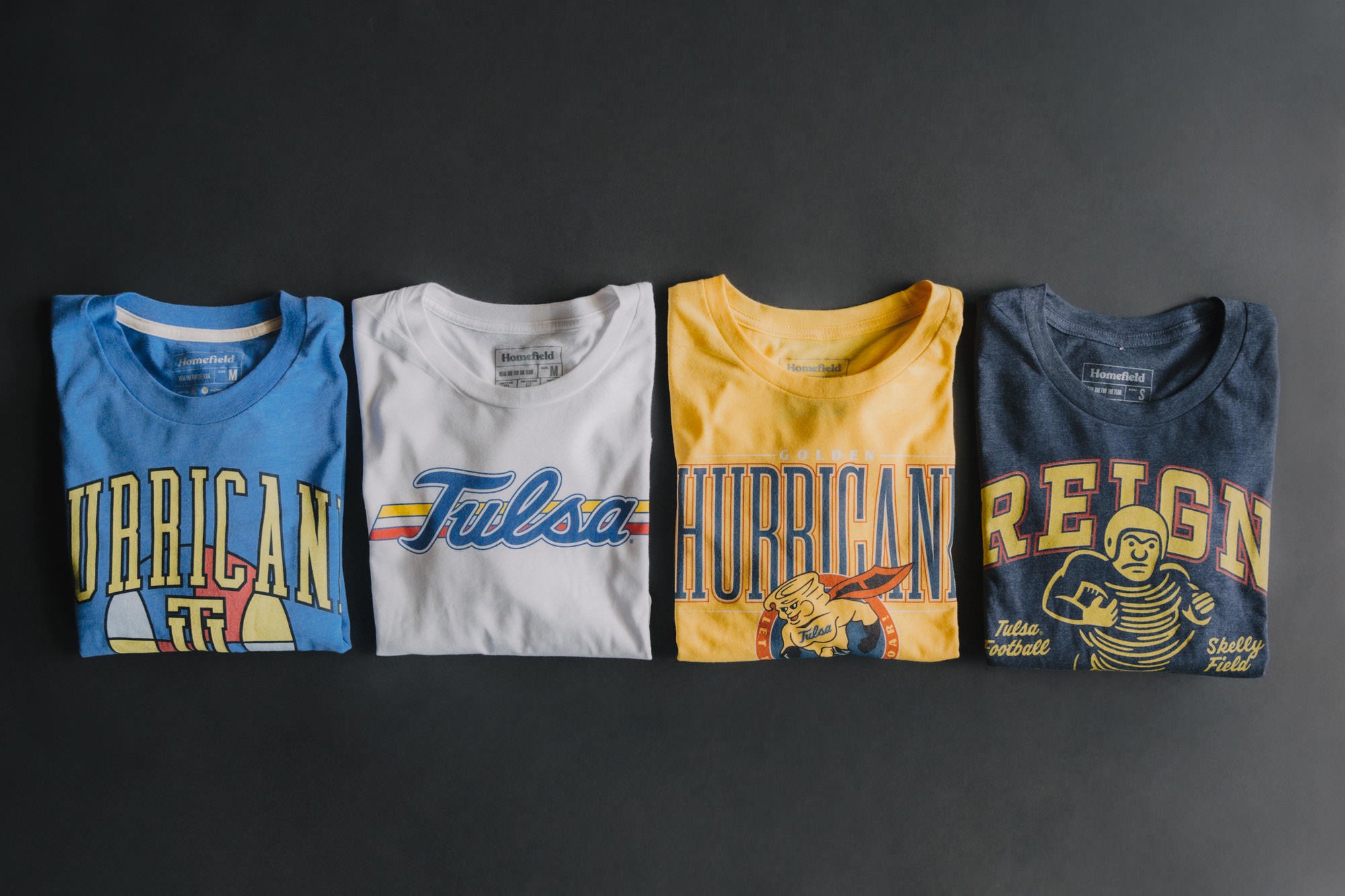 Tulsa Golden Hurricane Vintage Tees, Hoodies, Crewnecks | Homefield