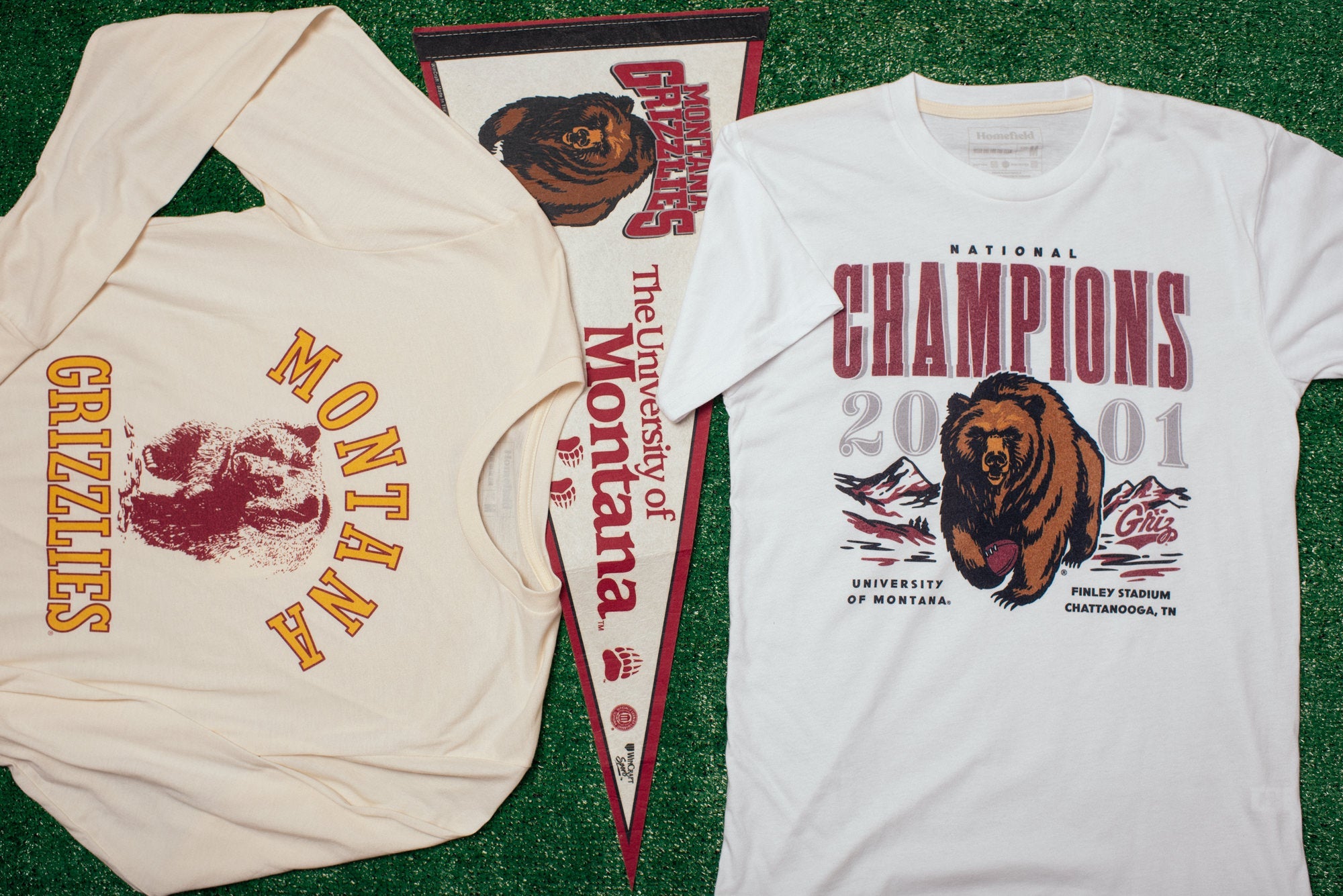 Vintage Montana Grizzlies Apparel: Shirts and Sweatshirts | Homefield