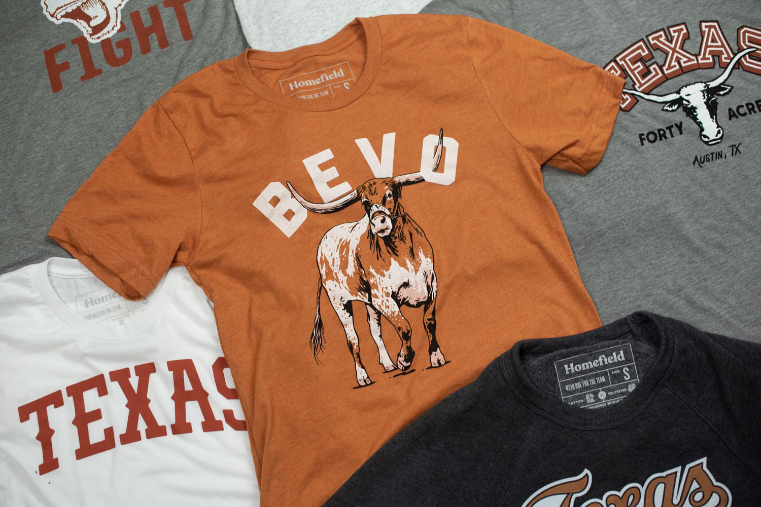 Vintage Texas Longhorns Apparel: Shirts and Sweatshirts | Homefield