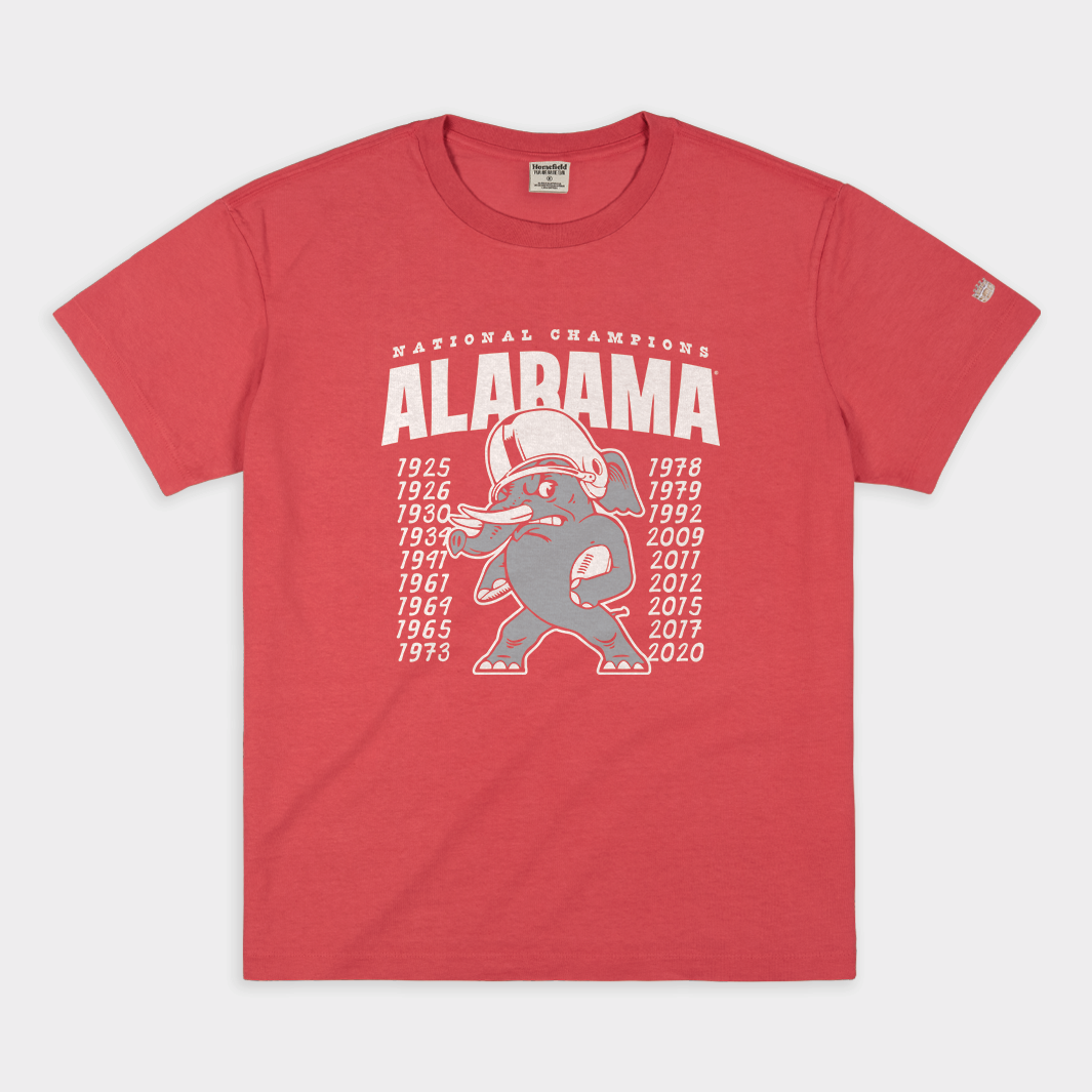 Alabama Football National Championship Heavyweight Tee | Homefield