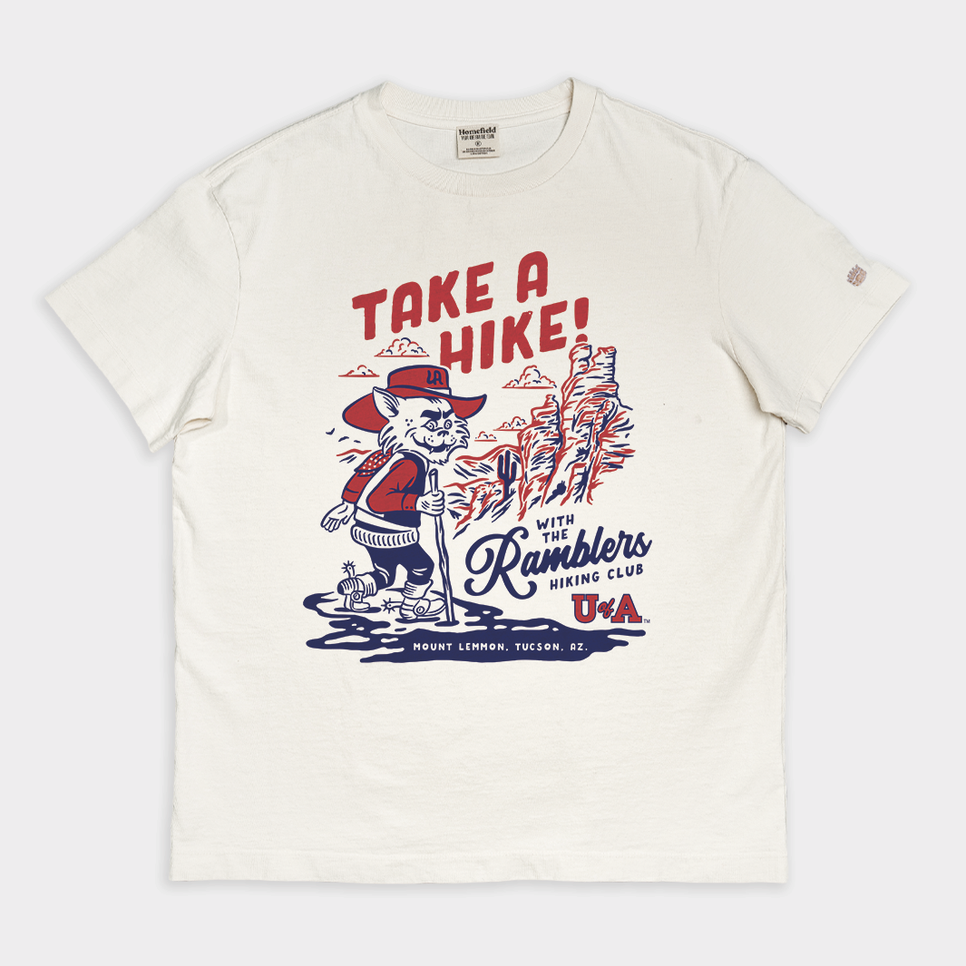 Arizona Ramblers Club Hiking Vintage Heavyweight Tee | Homefield