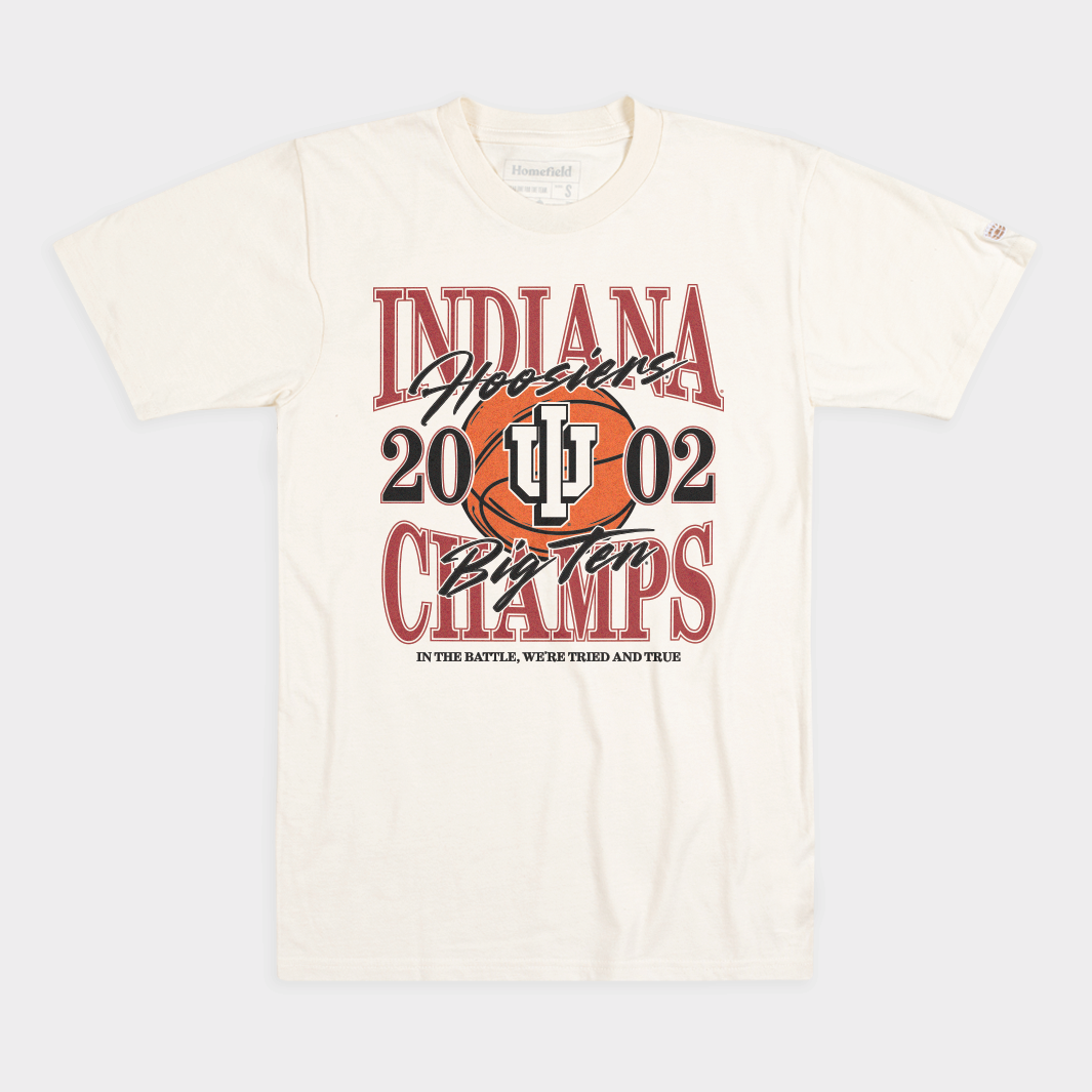 IU Men's Basketball 2002 Big Ten Champs Tee | Homefield