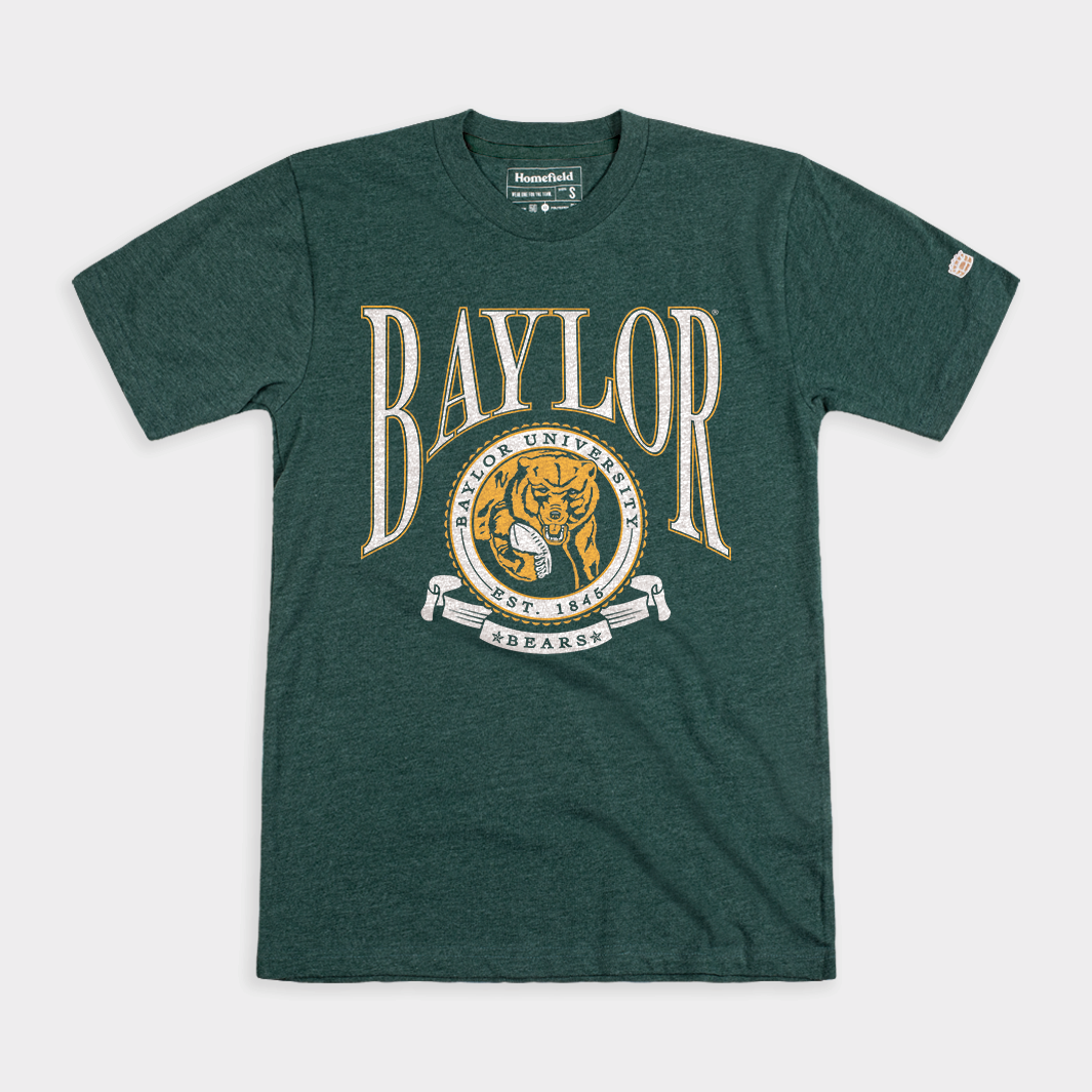 Baylor Football Crest Tee | Homefield