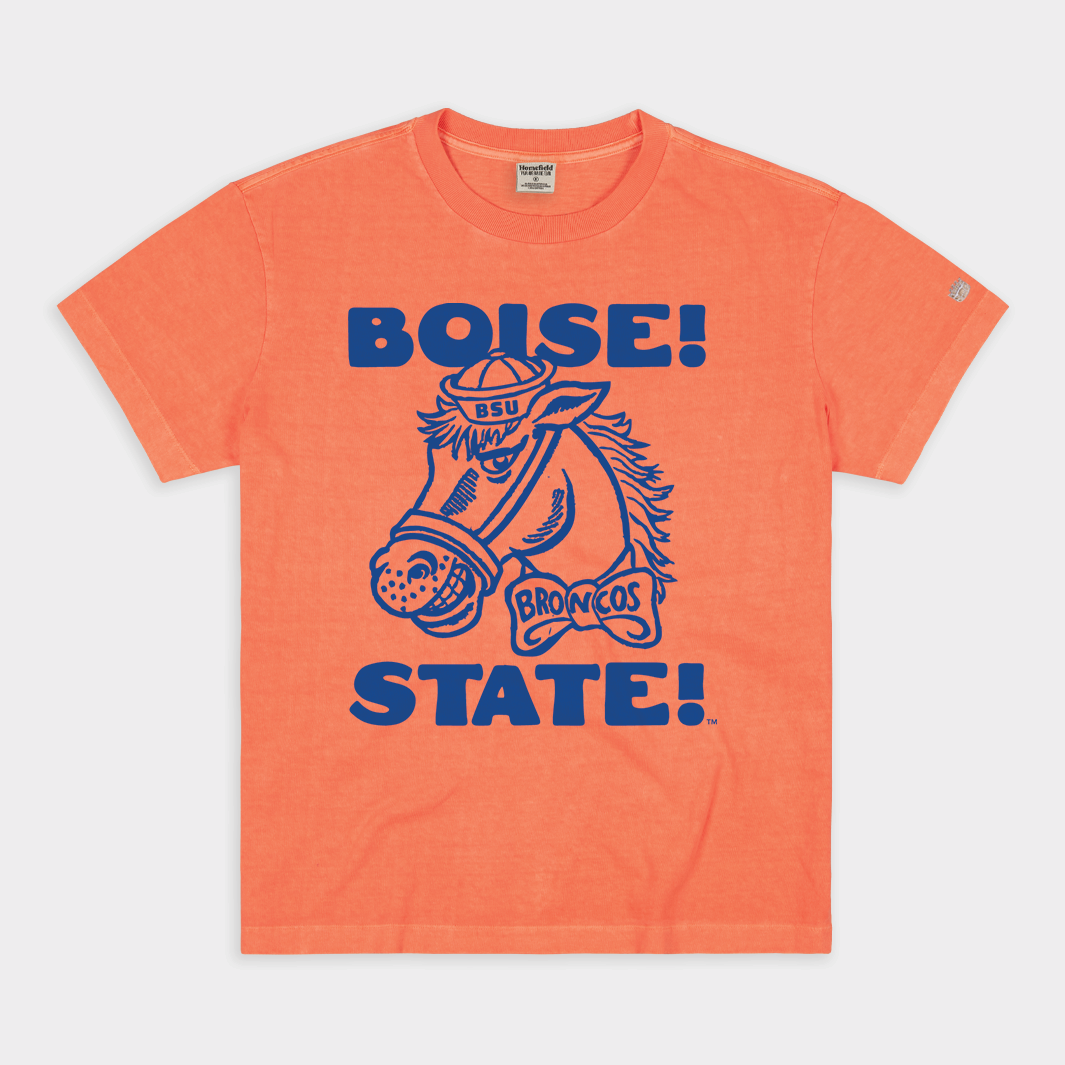 Boise State Broncos Stadium Chant Vintage Heavyweight Tee | Homefield