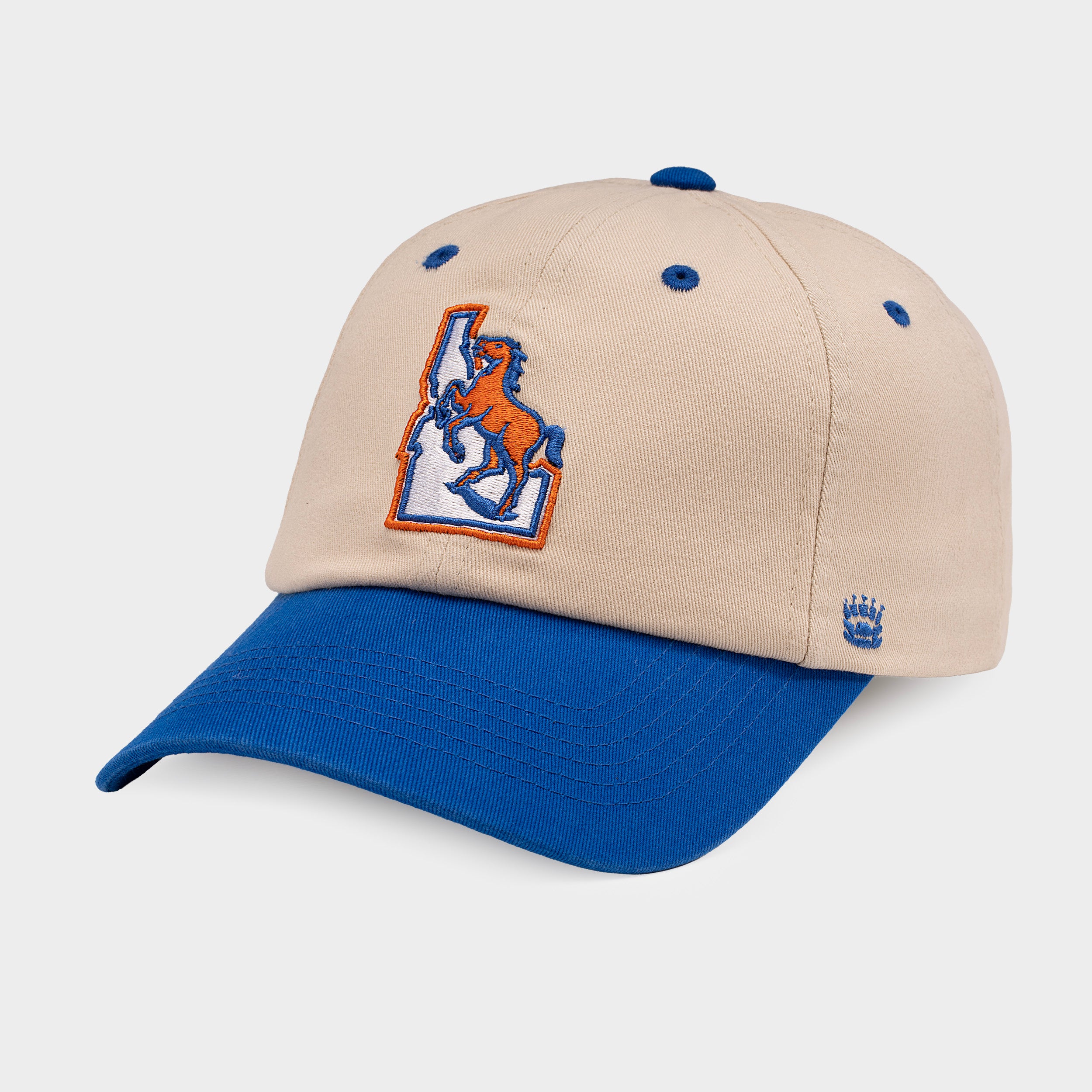 Boise State Broncos Retro Two-Tone Dad Hat | Homefield