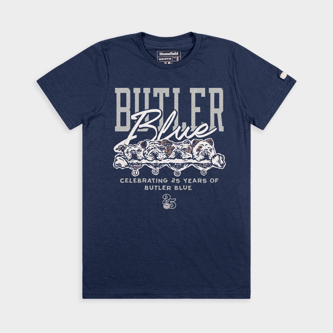 25 Years of Butler Blue Tee | Homefield