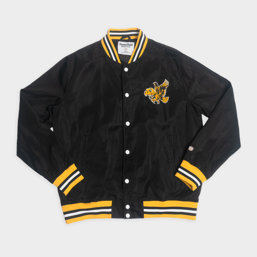 Iowa Hawkeyes Vintage Script Bomber Jacket | Homefield