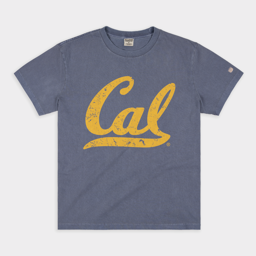 Cal Golden Bears Script Vintage Heavyweight Tee | Homefield
