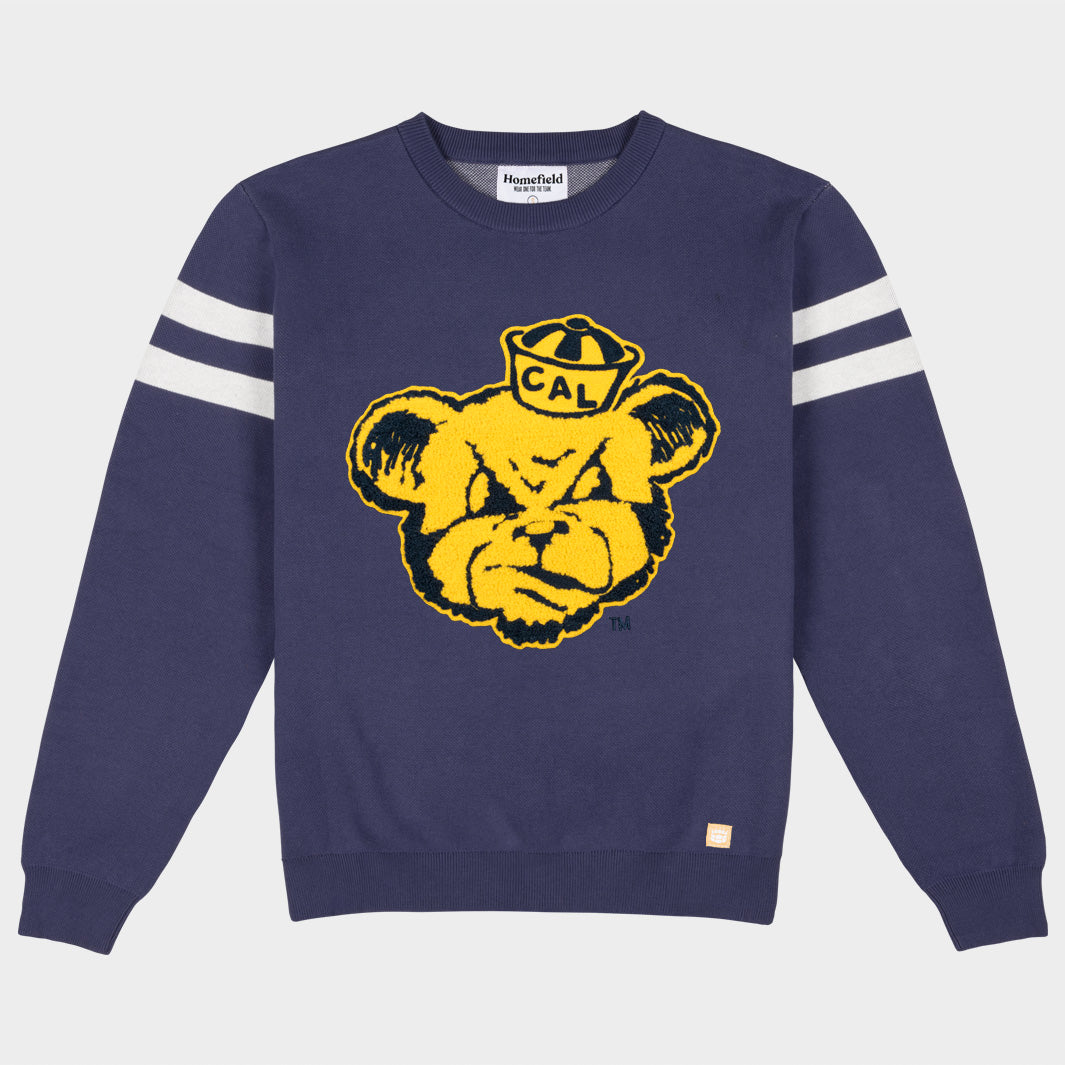 Cal Golden Bears Vintage Logo Knit Sweater | Homefield