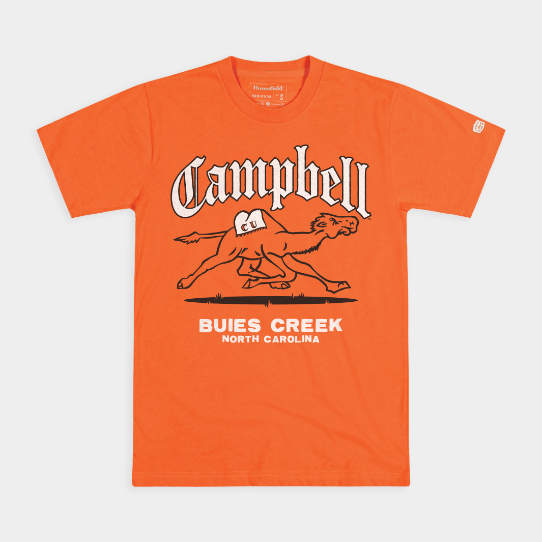 Vintage Campbell Fighting Camels Buies Creek Tee | Homefield