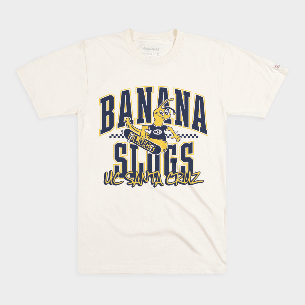 UC Santa Cruz Skateboarding Banana Slug Tee | Homefield