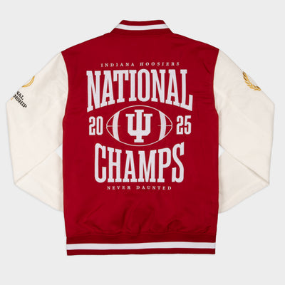 Indiana 2025 CFP National Champs Bomber Jacket | Homefield