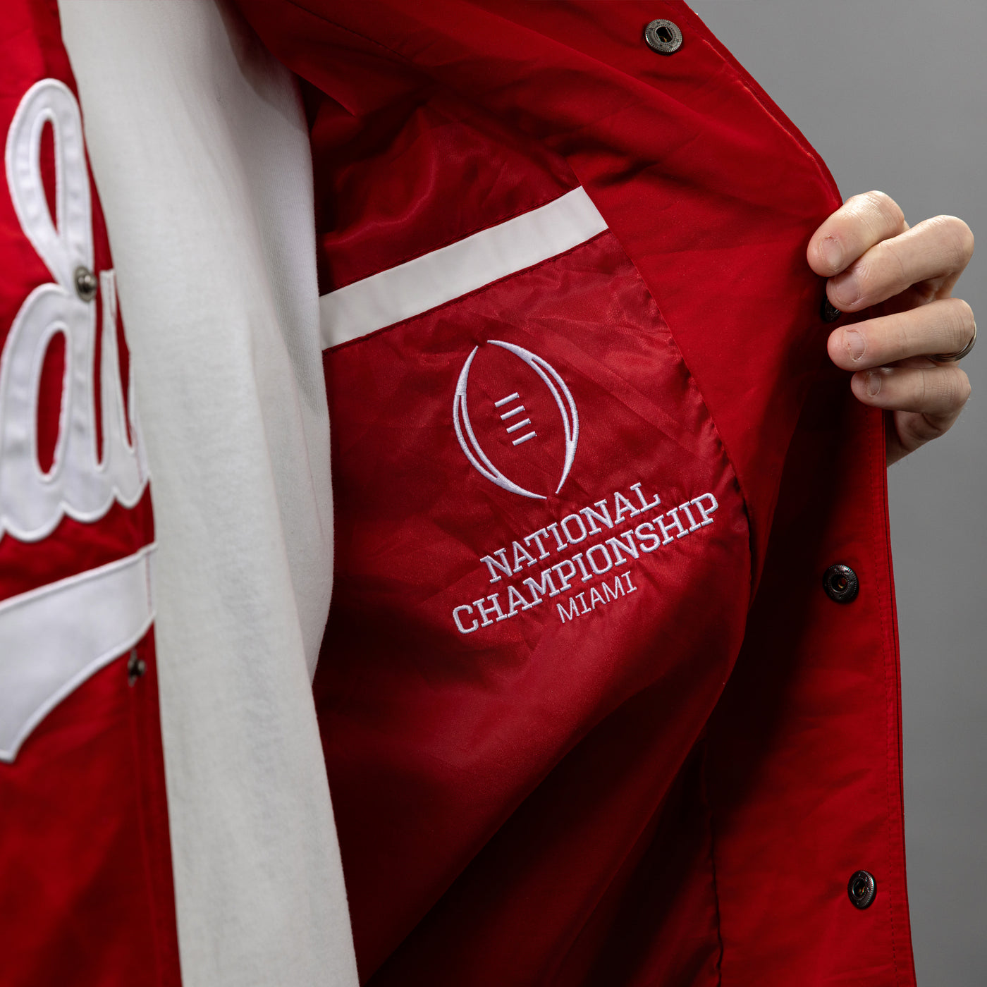 Indiana 2025 CFP National Champs Bomber Jacket | Homefield