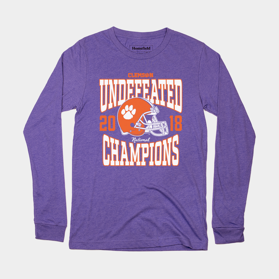 Clemson Football 2018 Champs Long Sleeve | Homefield