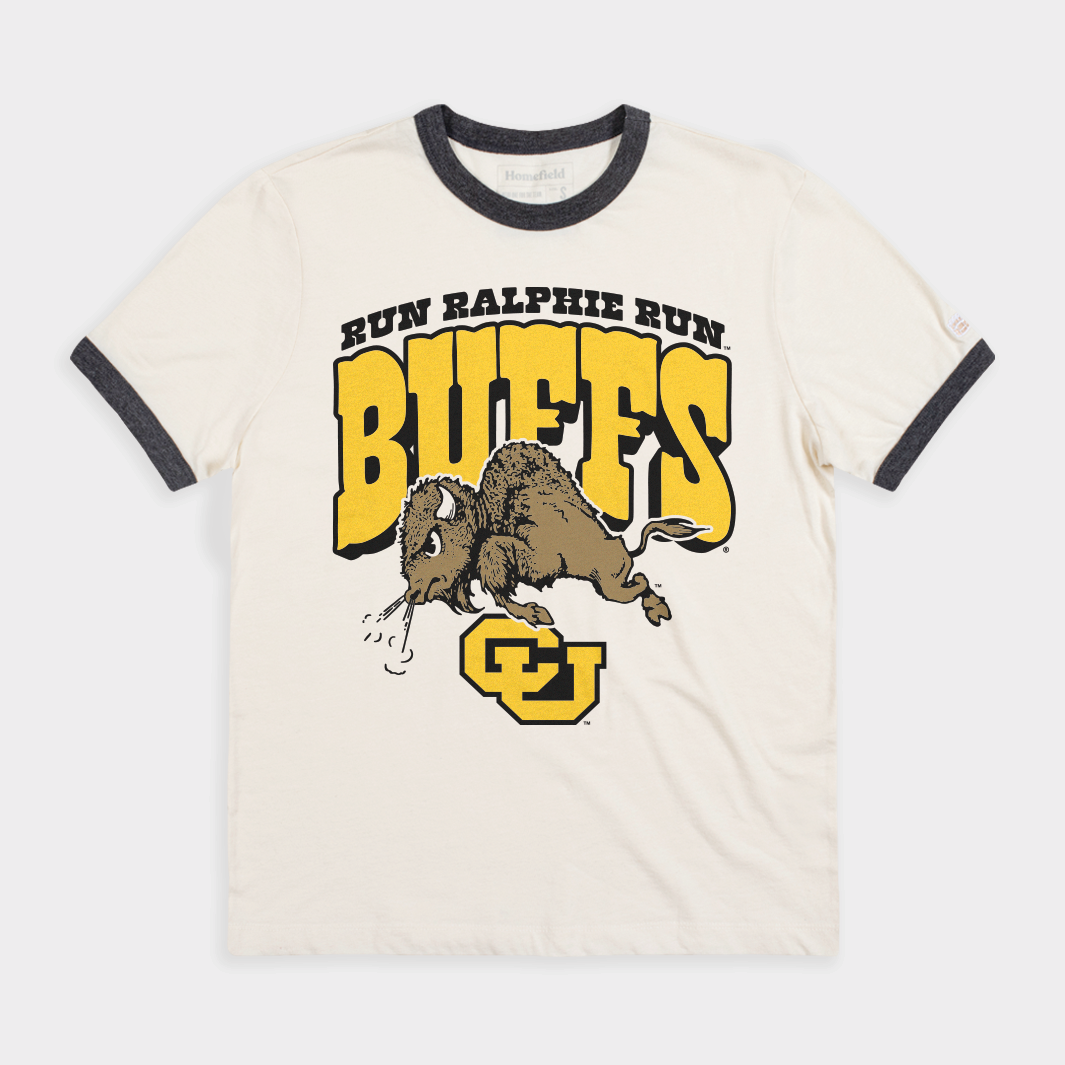 Colorado "Run Ralphie, Run" Throwback Ringer Tee | Homefield