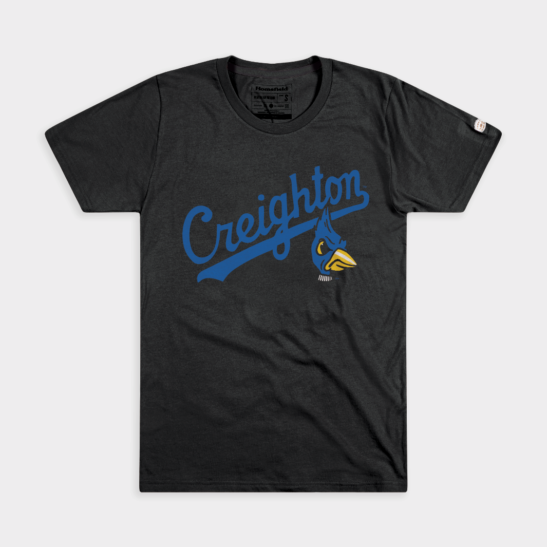 Creighton Bluejays Script 1972 Logo Tee | Homefield