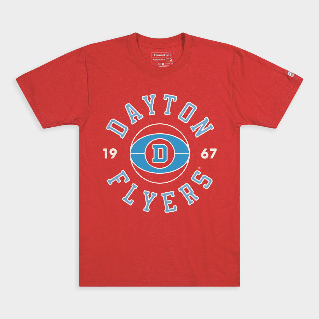 Dayton Flyers Men's Basketball 1966-67 Tee | Homefield