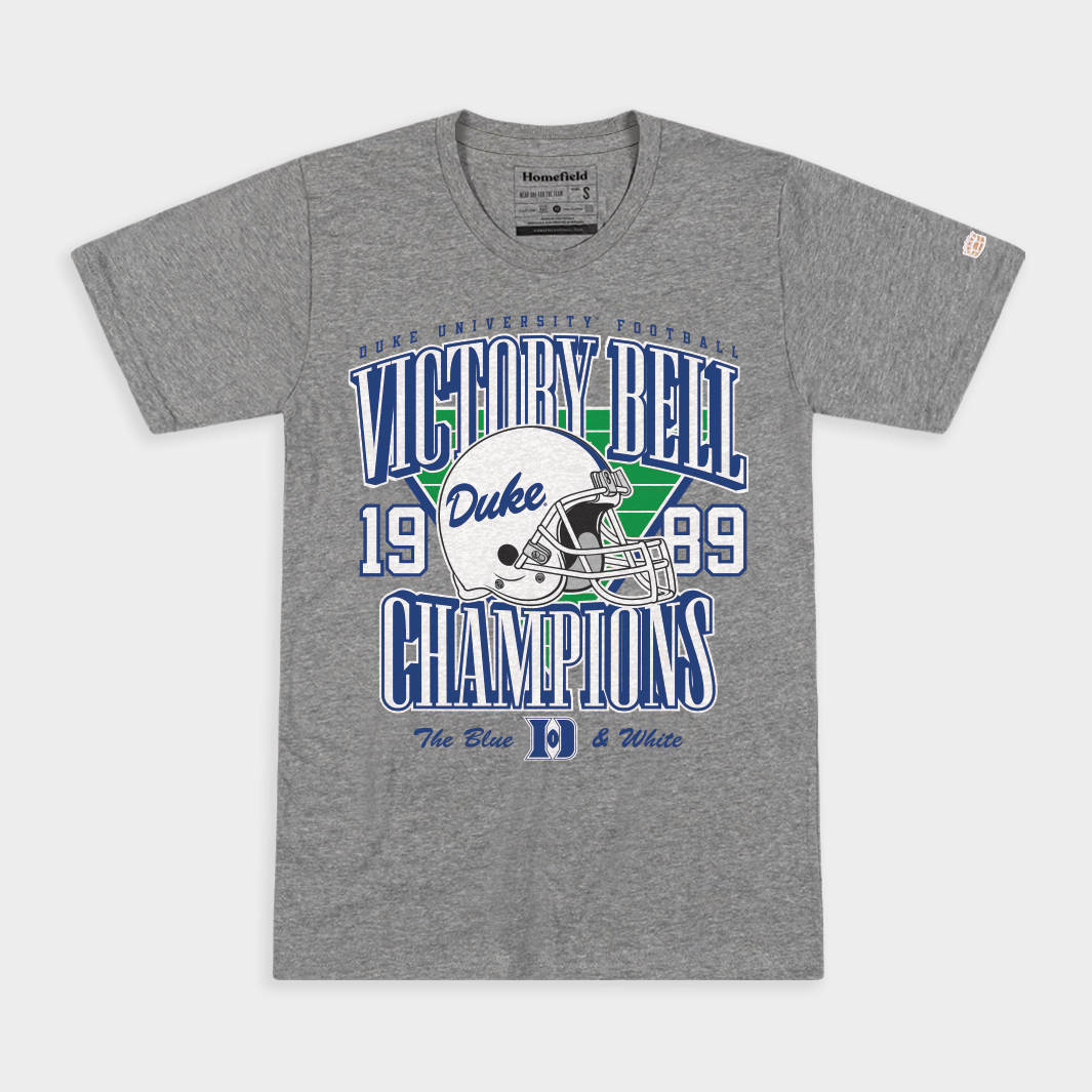 Duke Football 1989 Victory Bell Champions Tee | Homefield