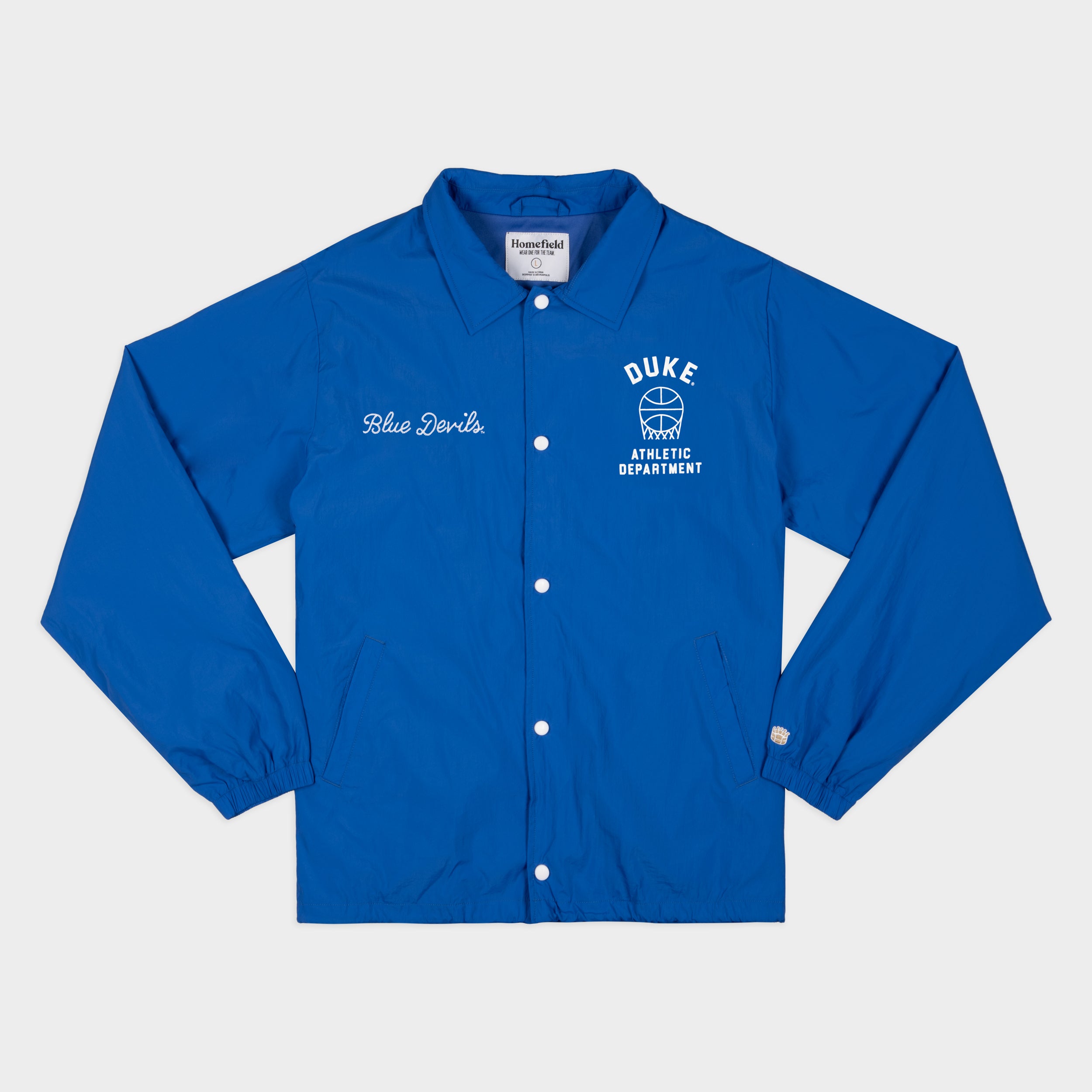 Duke Blue Devils Basketball 1970s Coaches Jacket | Homefield