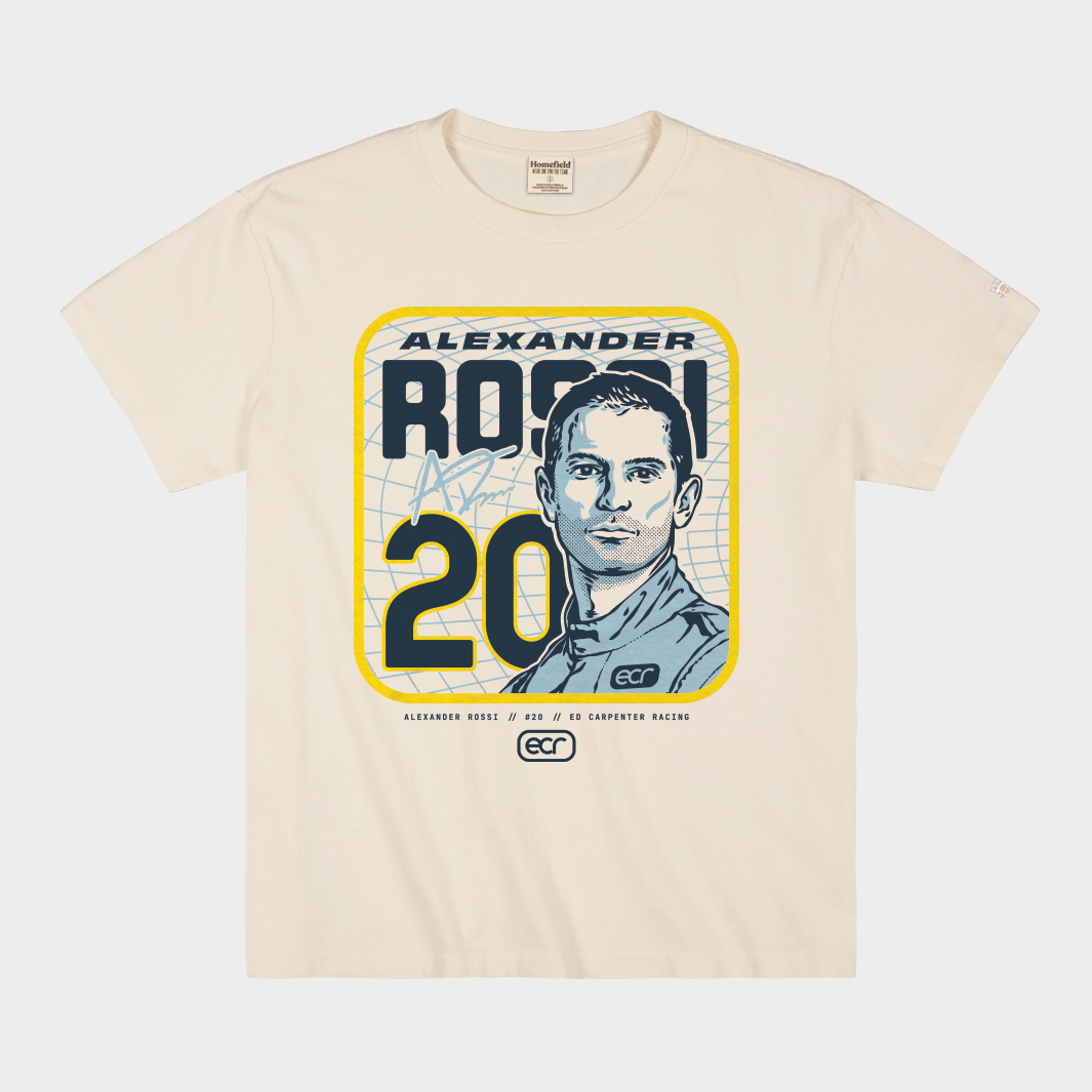 Ed Carpenter Racing Alexander Rossi Heavyweight Tee | Homefield