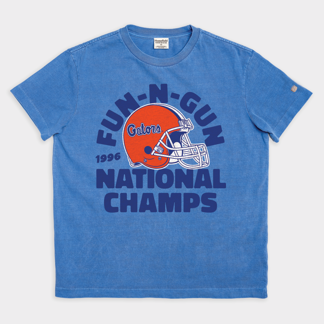 1996 Fun-n-Gun Gators Football Vintage Heavyweight Tee | Homefield