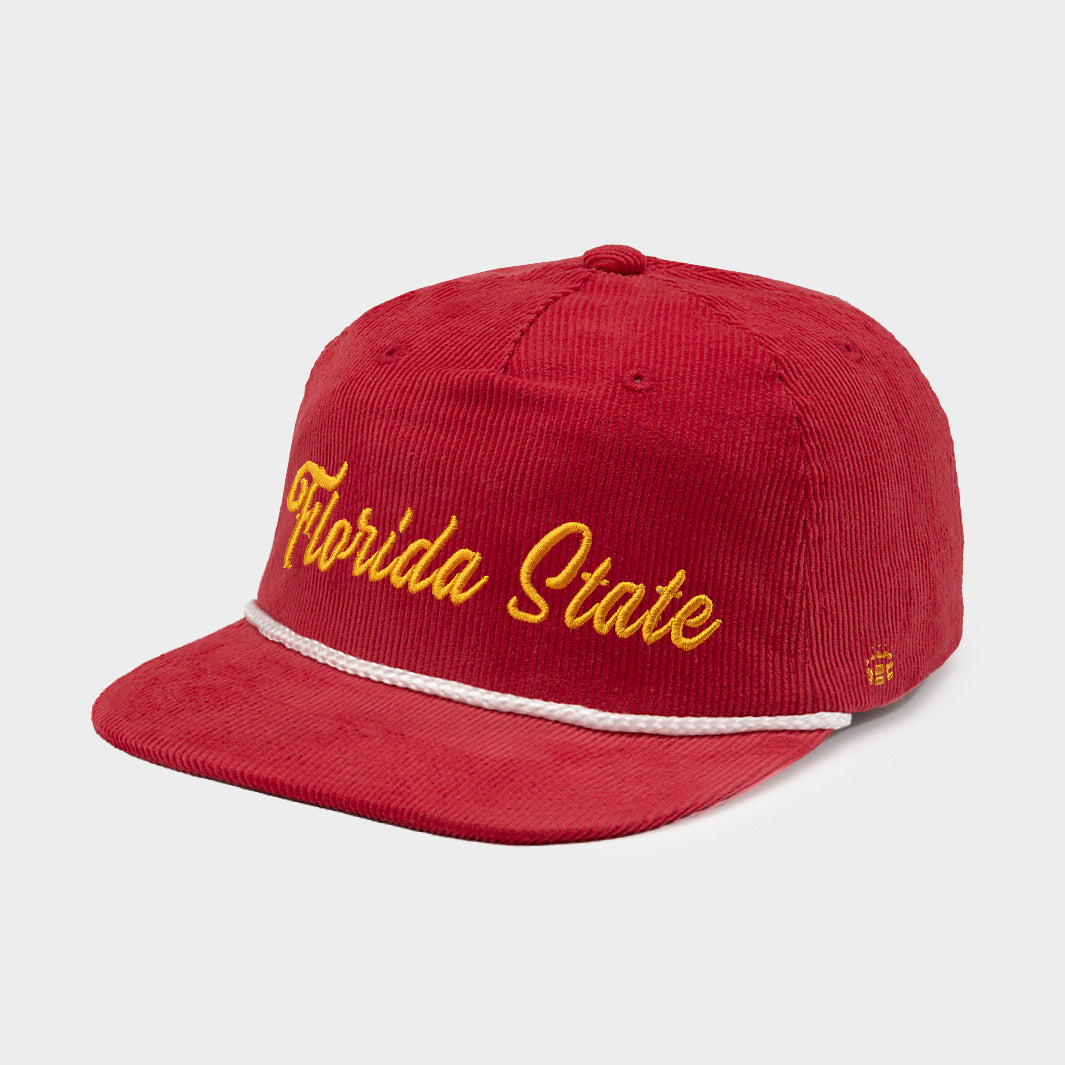 Florida State Retro Script Corduroy Hat | Homefield