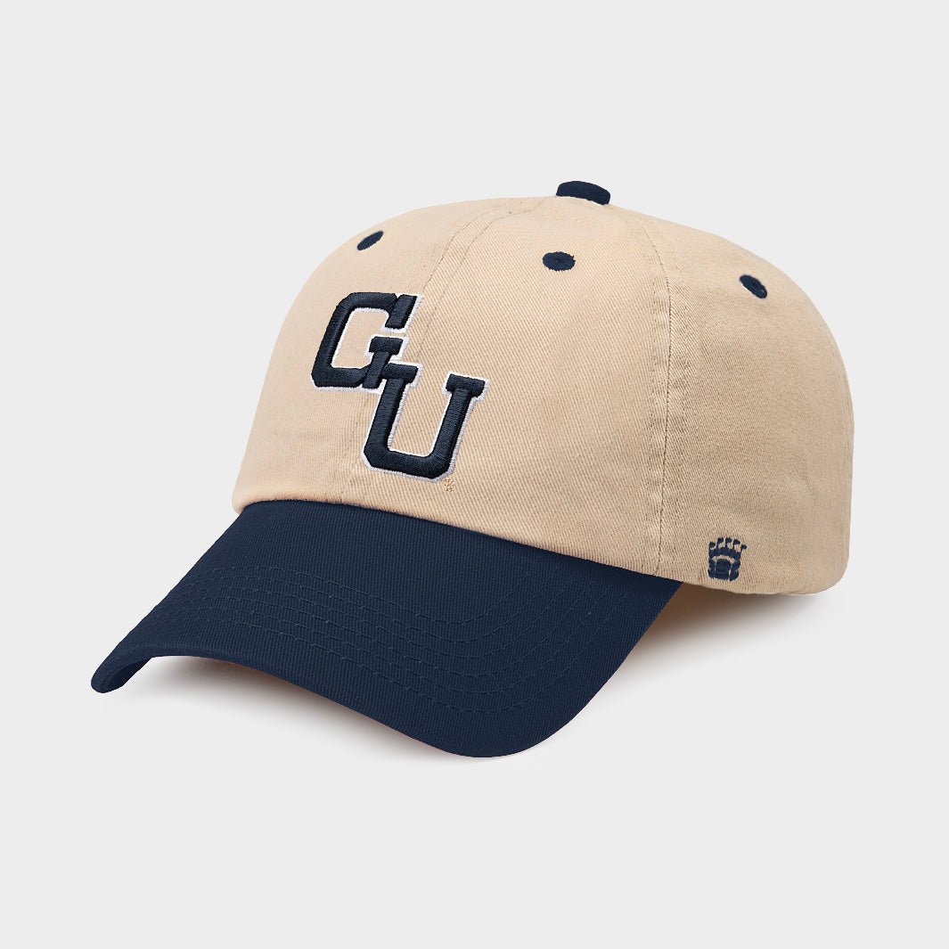 Georgetown Hoyas Vintage "GU" Two-Tone Dad Hat | Homefield
