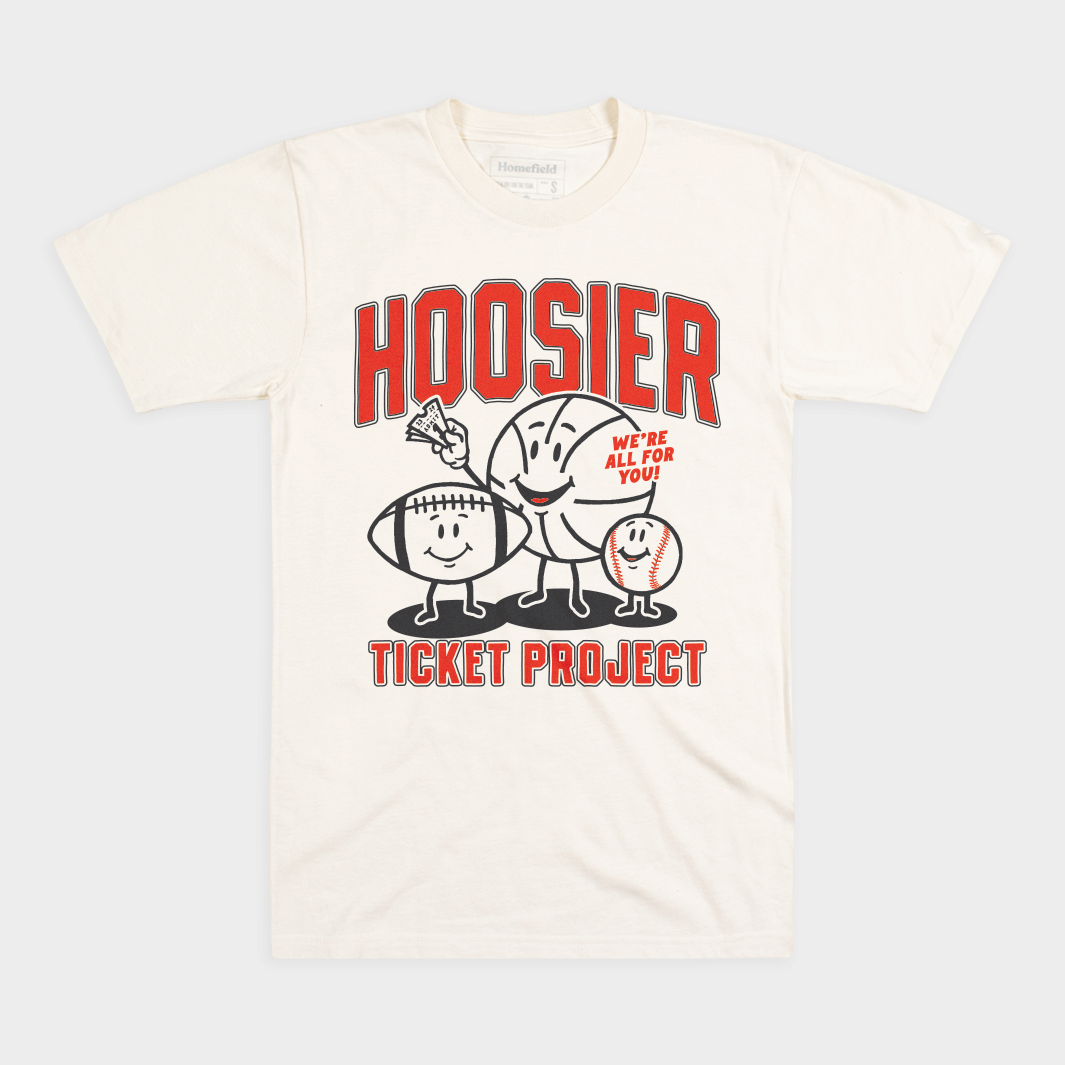 Hoosier Ticket Project "We're All For You!" Mascots Tee | Homefield