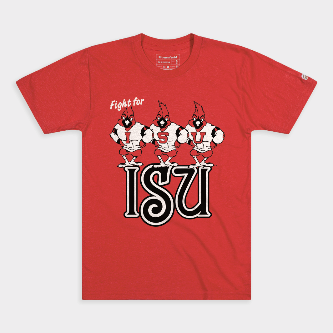 Illinois State "Fight for ISU" Retro Redbird Tee | Homefield