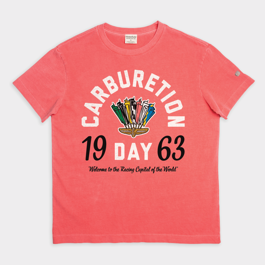 Indianapolis 500 Carburetion Day Vintage Heavyweight Tee | Homefield
