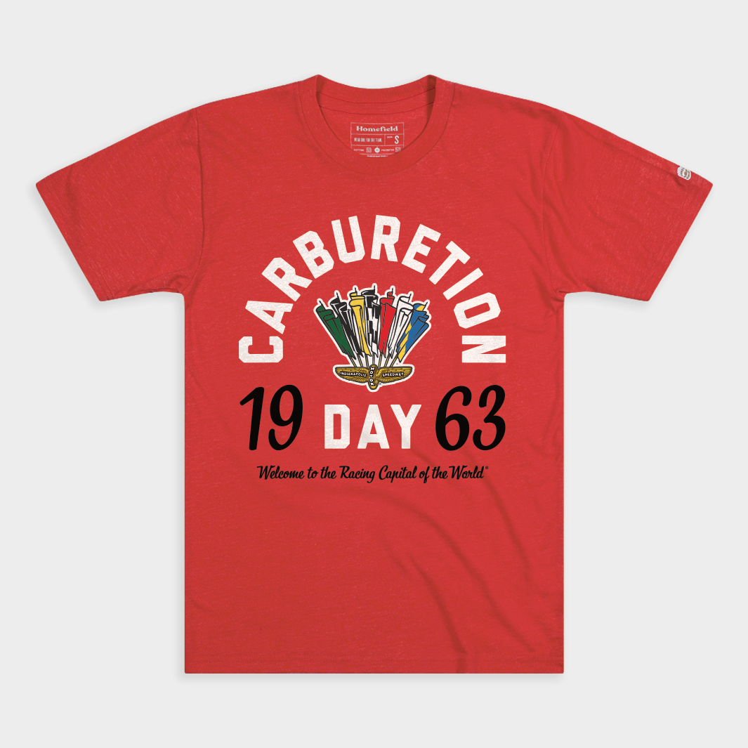 Indianapolis 500 Carburetion Day Tee | Homefield