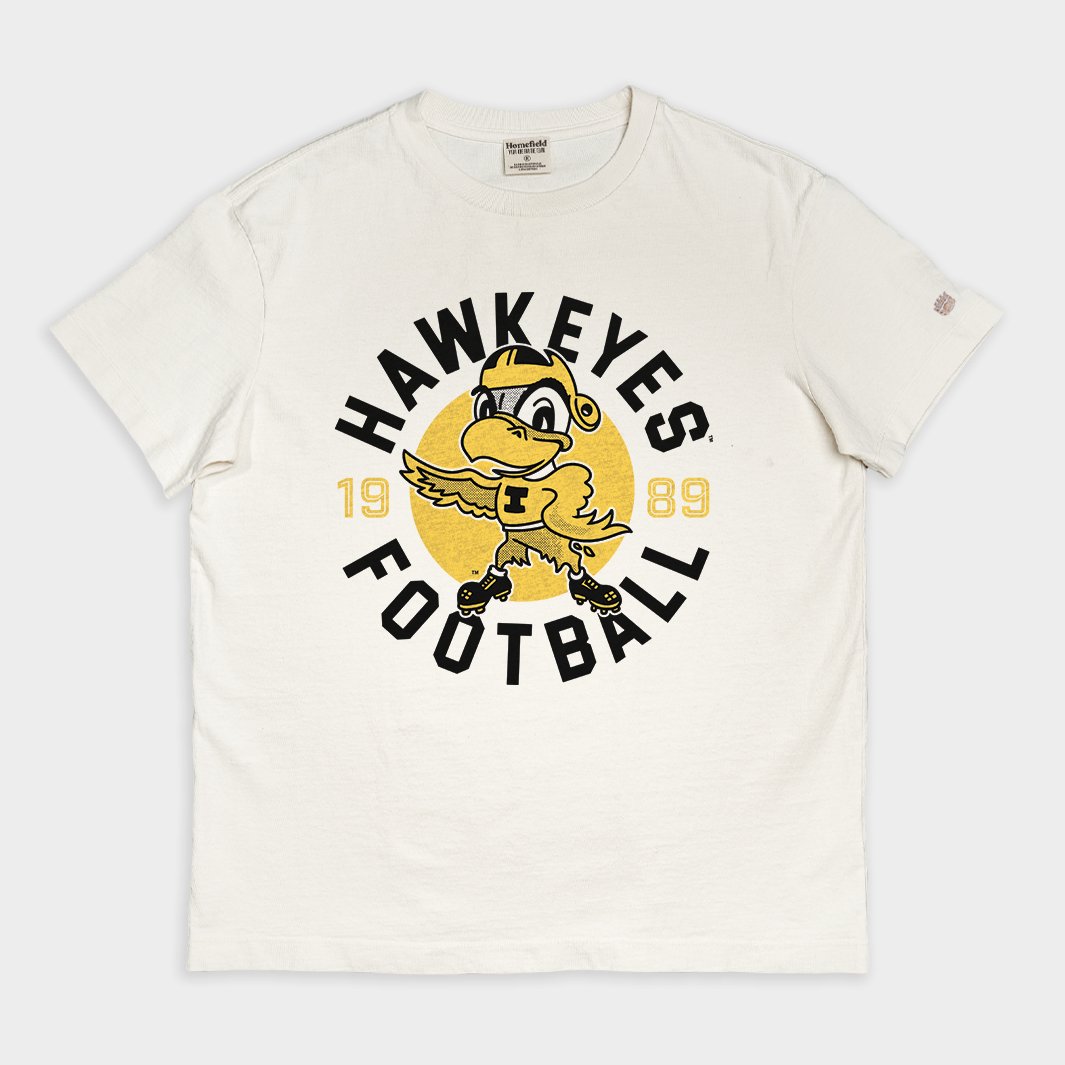 Iowa Football Herky Vintage Heavyweight Tee | Homefield