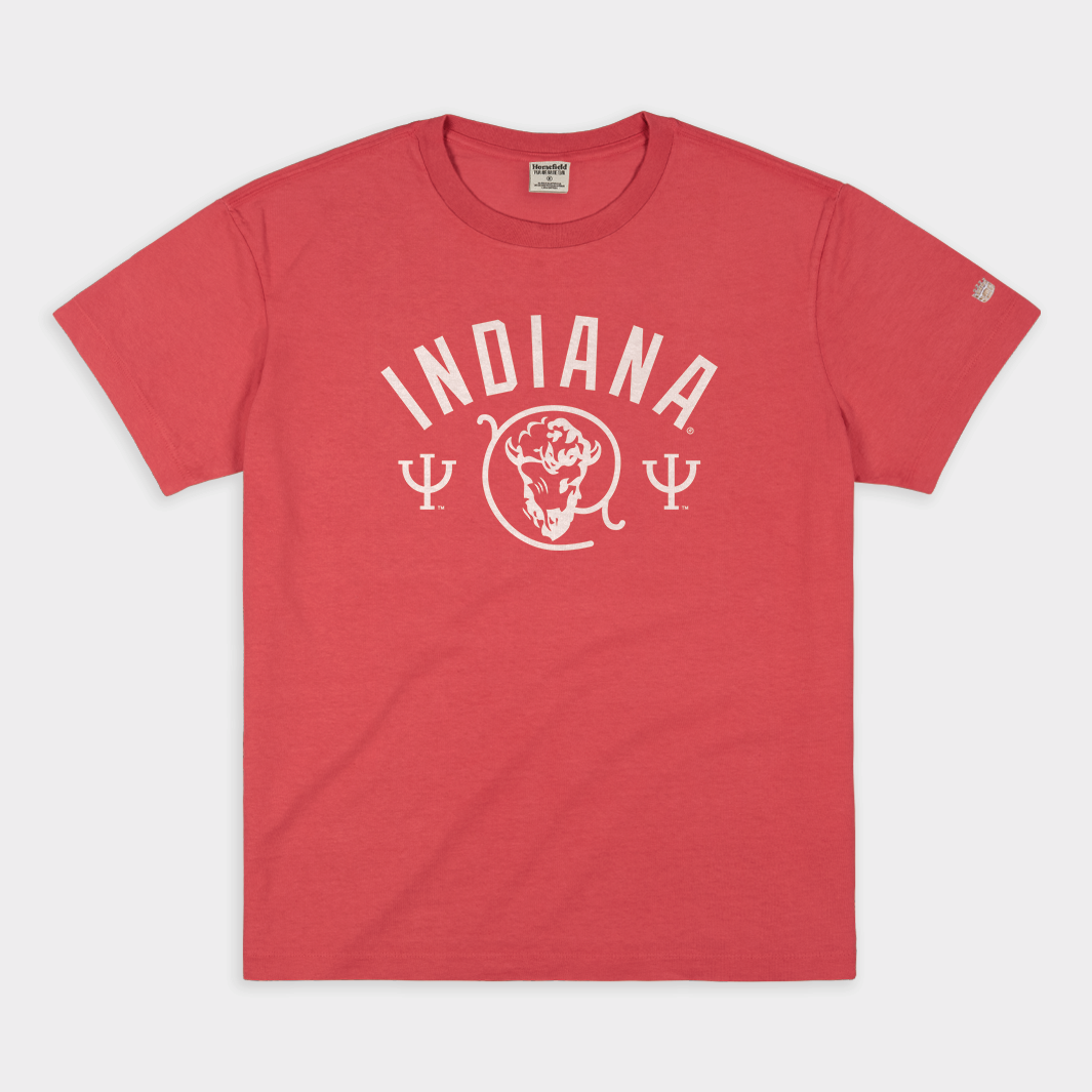 Indiana Go Big Red Vintage Heavyweight Tee | Homefield