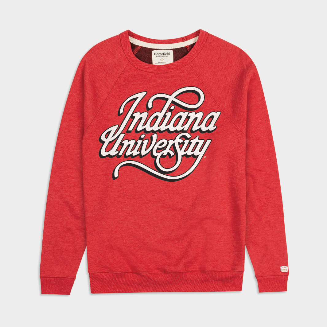 1980s Indiana University Script Crewneck | Homefield