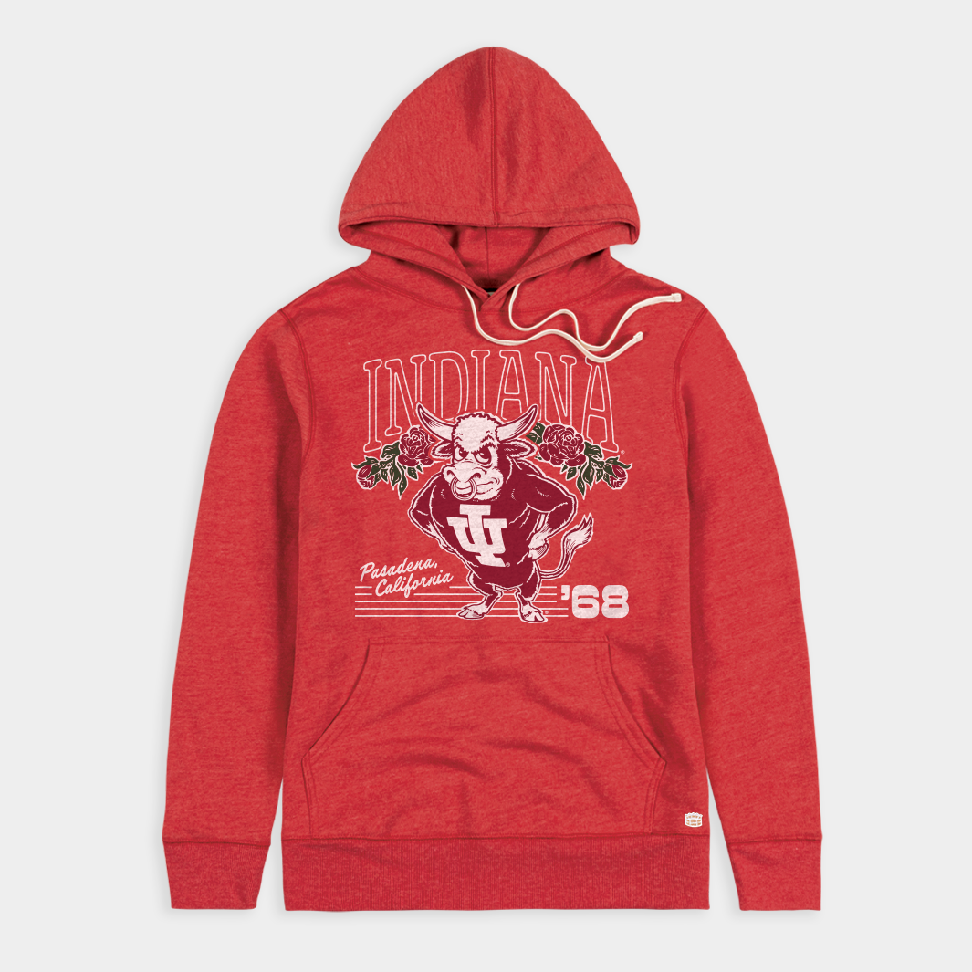 IU Hoosiers 1968 Roses and Bison Hoodie | Homefield