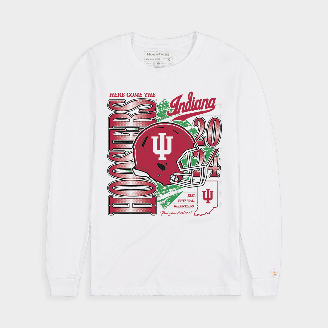 IU "Here Come the Hoosiers" Football Long Sleeve | Homefield