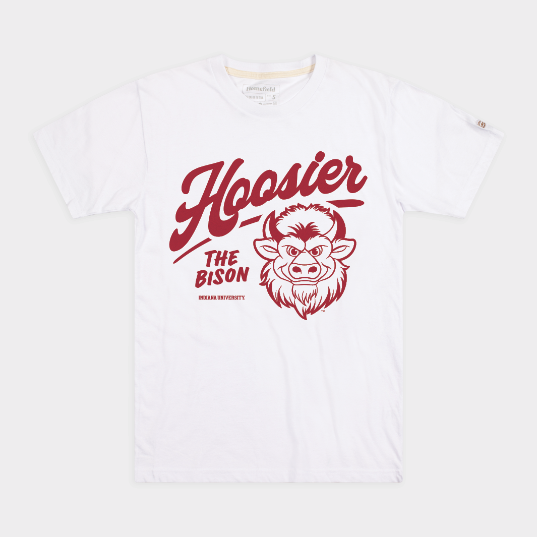 IU Hoosier the Bison 2025 Mascot Tee | Homefield