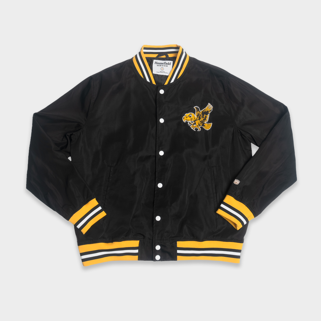 Iowa Hawkeyes Vintage Script Bomber Jacket | Homefield
