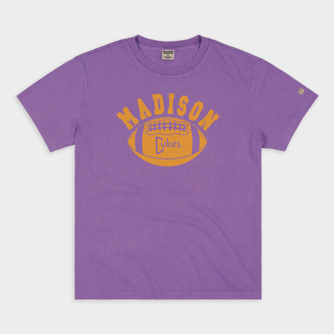 James Madison University Football Vintage Heavyweight Tee | Homefield