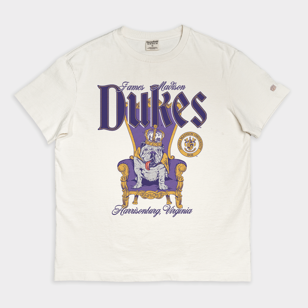 JMU Dukes Duke Dog Vintage Heavyweight Tee | Homefield